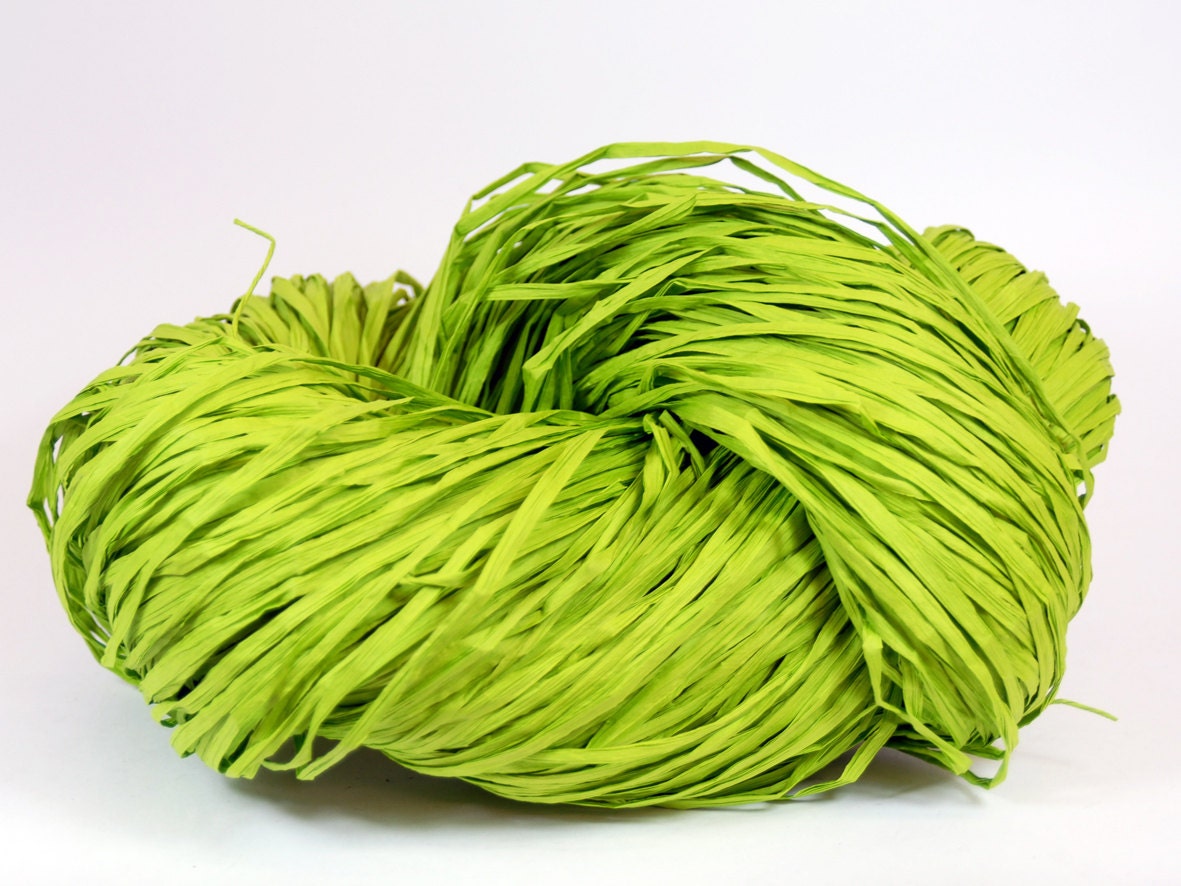 Teal Paper Raffia Paper Ribbon: 260 Yards 240m Fiber | Etsy