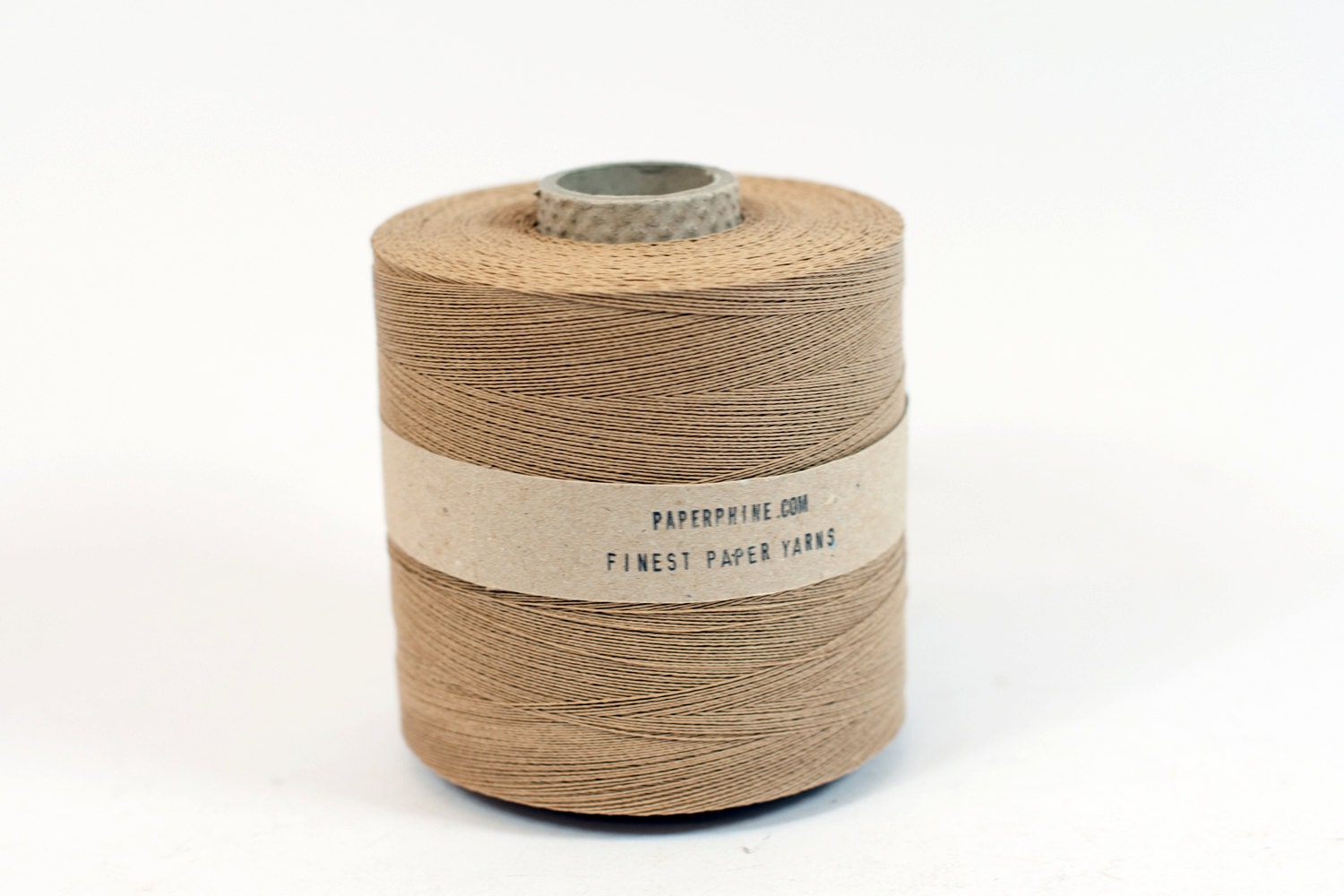 Finest Paper Yarn / Kraft Papercord - Large Bobbin - Knit, DIY, Crochet ...