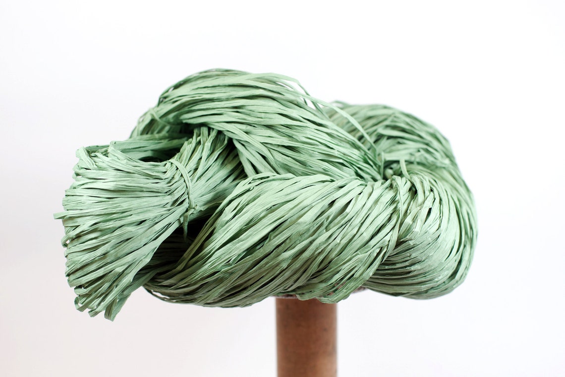 Paper Raffia - Paper Ribbon: 260 Yards (240m) - Fiber Arts, Knit, DIY ...