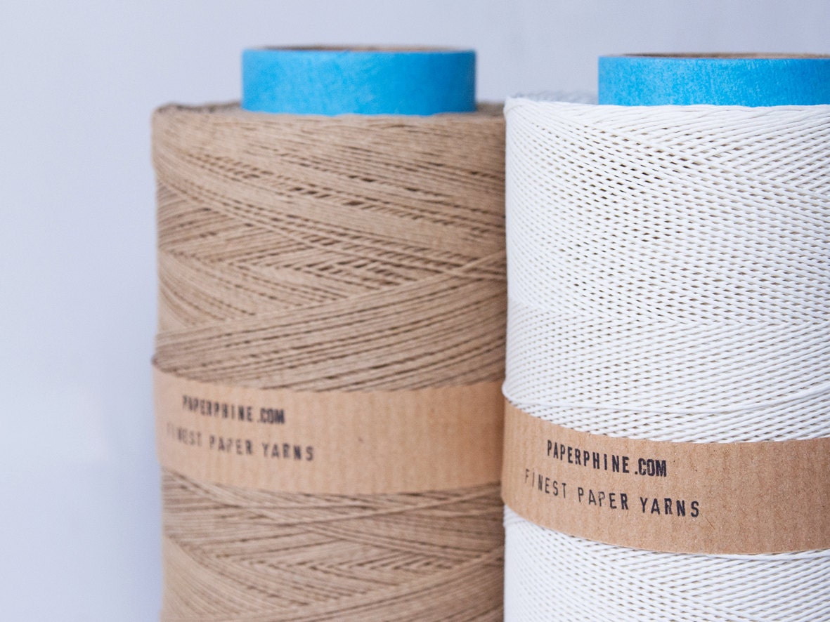 Medium Paper Twine 1310 yards 1200m Knitting Crochet | Etsy