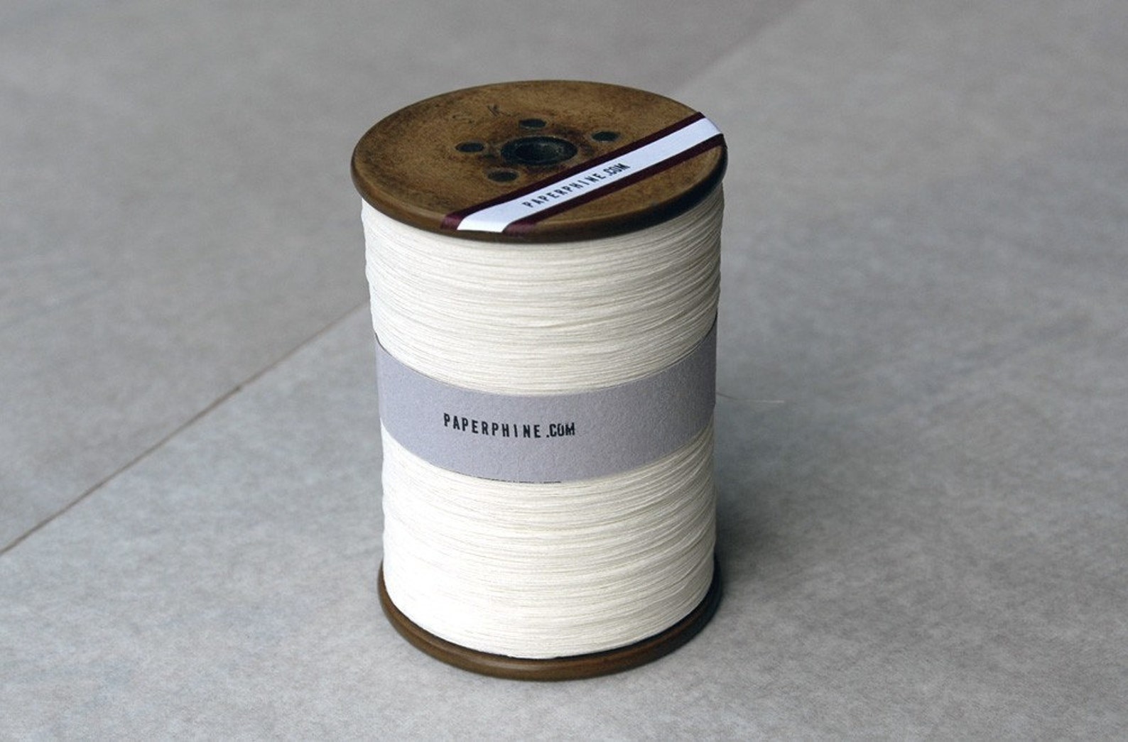 Finest White Paper Yarn on a Vintage Bobbin 1200 Yards - Etsy