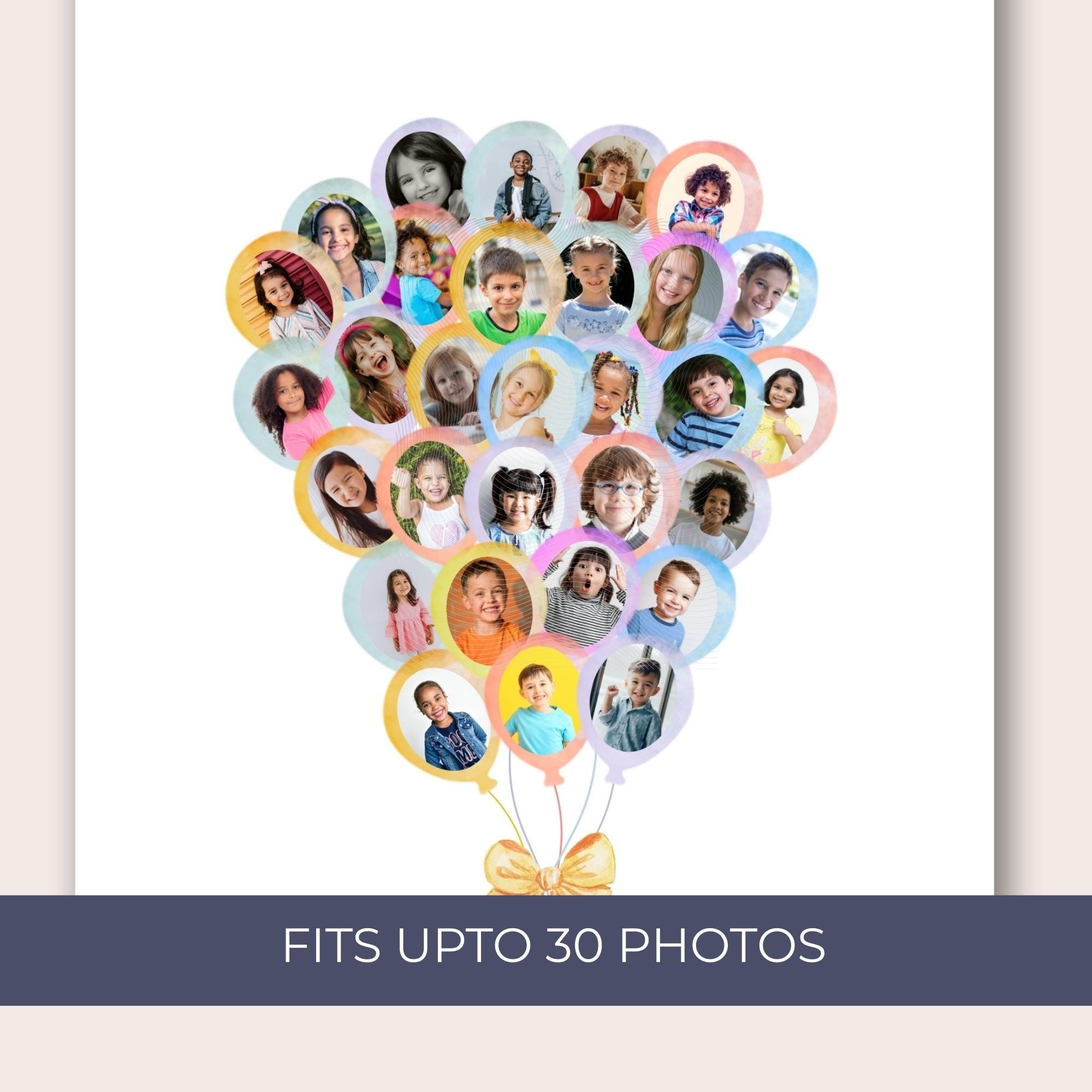 Editable Teacher Photo Gift From Whole Class, A4 or A5 End of Year ...