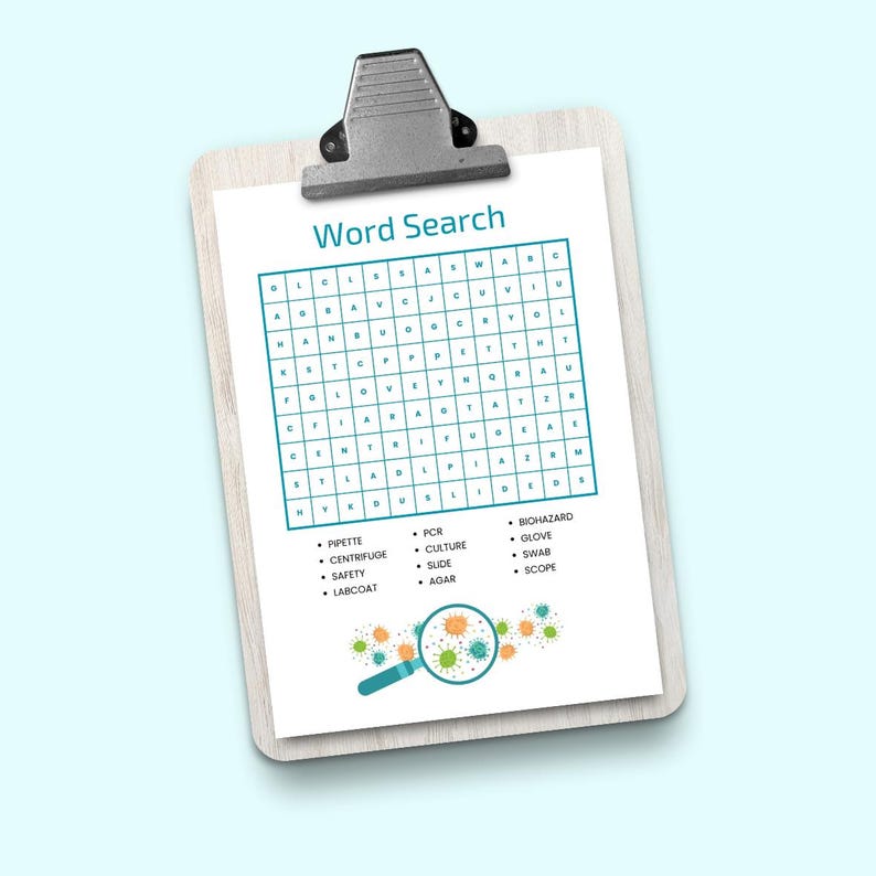 Lab Week 2025 Word Search Game, Ready to Print Instant Download ...