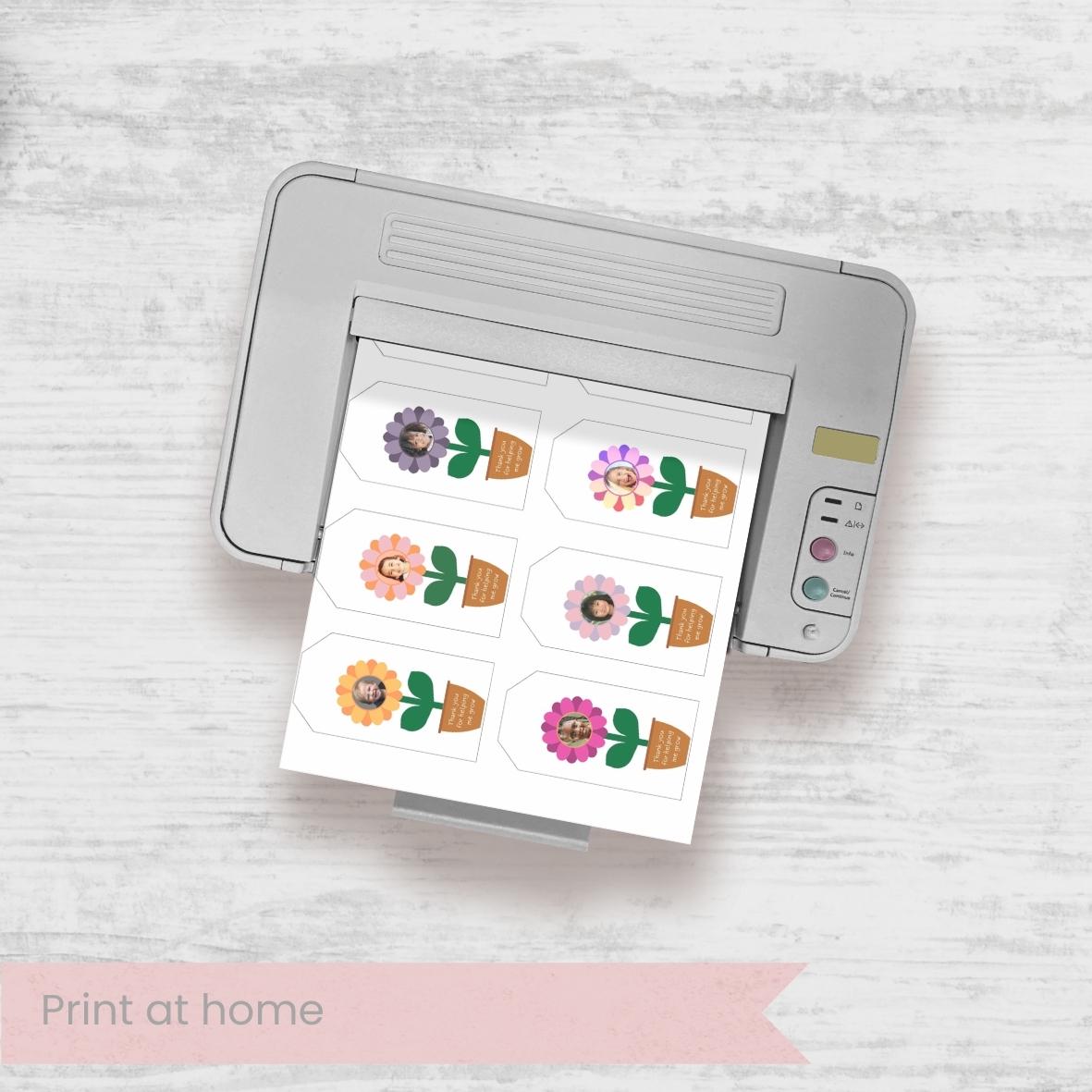 Personalized Teacher Gift Tag – Editable Canva Template, End of Year or ...