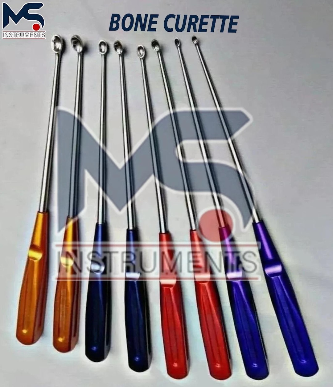 Bone Cervical Curettes Spine Orthopedics Spine Instruments 8 Pcs - Etsy