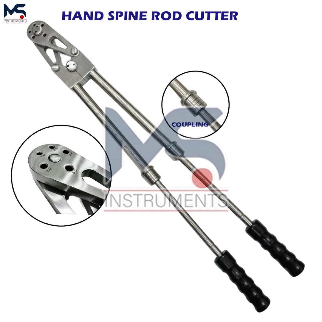 Hand Spine Rod Cutter - 4.0/4.5/5.0/5.5/6.0mm Top Quality Orthopedic ...