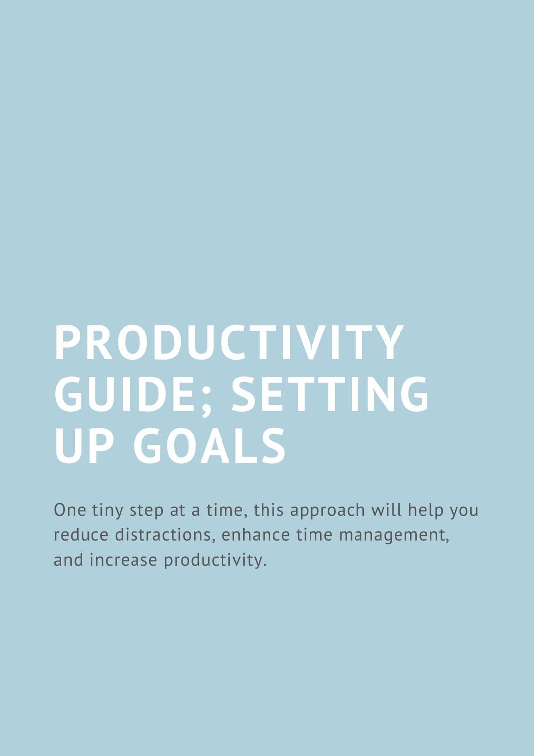 The Ultimate Guide to Setting Goals - Etsy