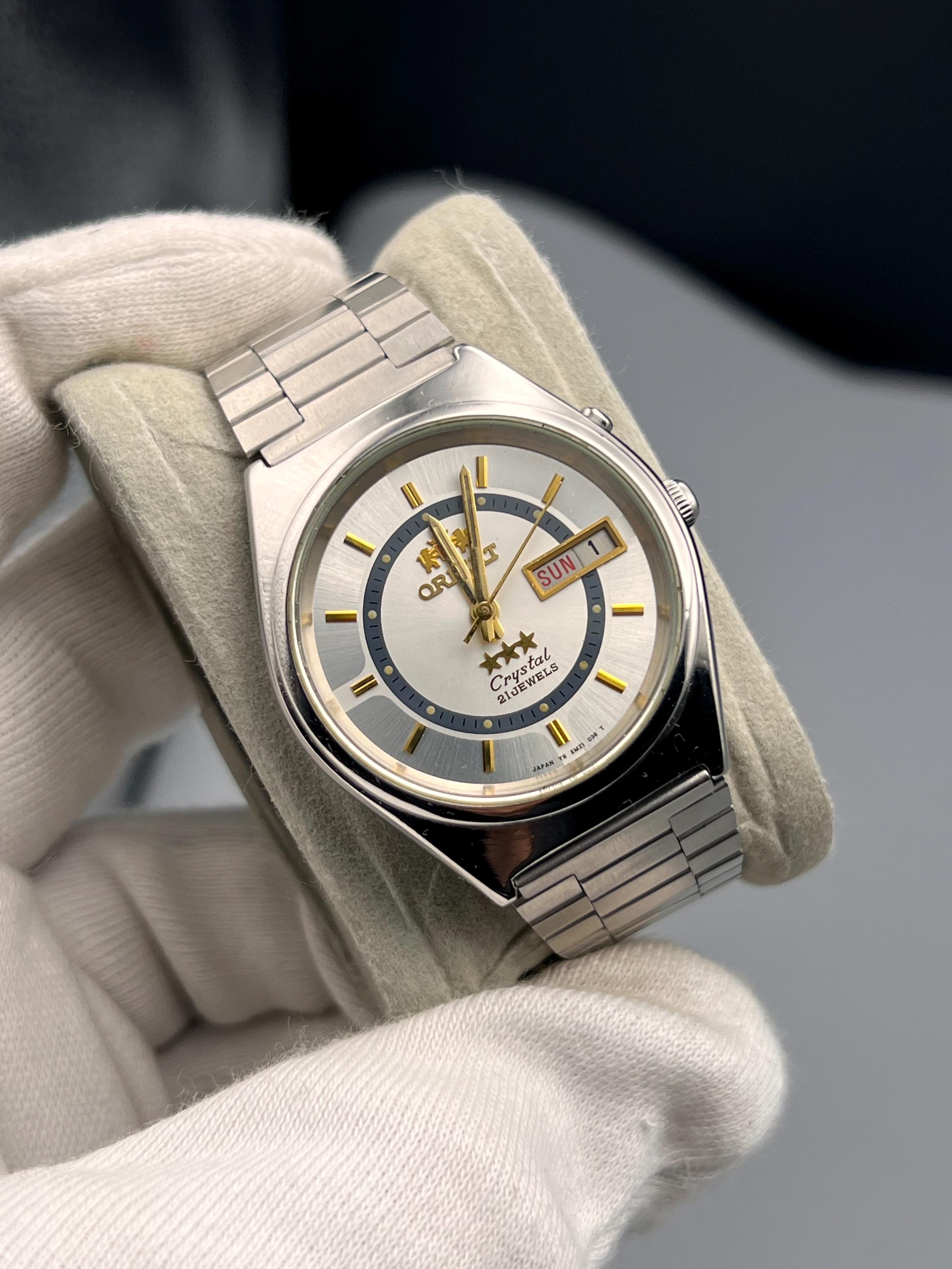 Raro reloj Orient Tri Star vintage - Etsy México
