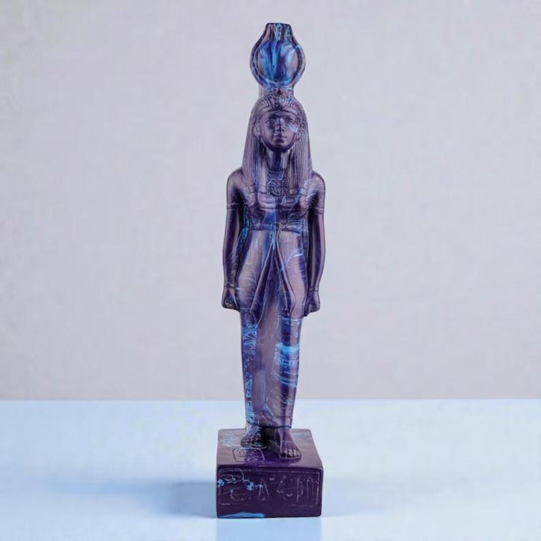 Egyptian Goddess Isis Statue | Handmade Ancient Egyptian Decor ...