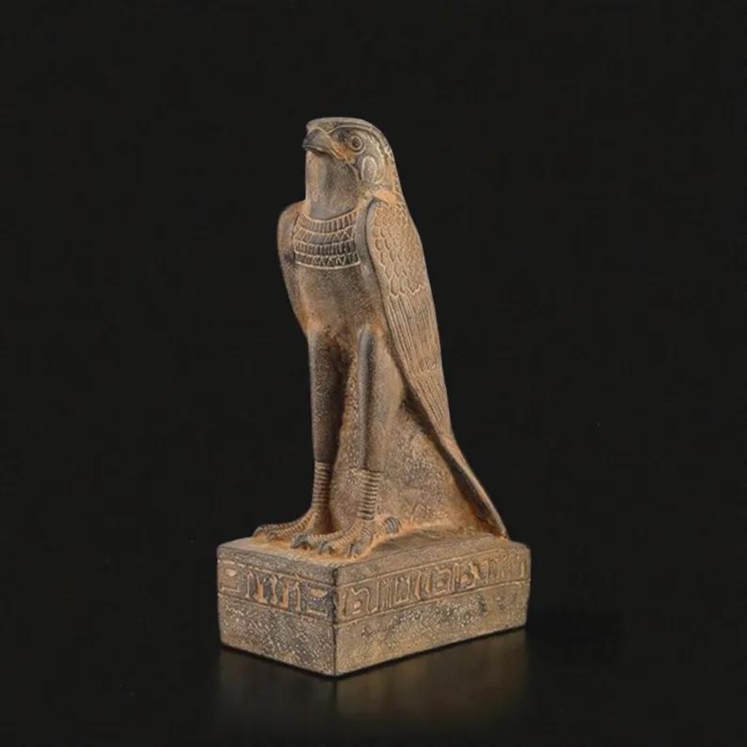 Horus Falcon Statue • Egyptian God Figurine • Ancient Egypt Decor ...