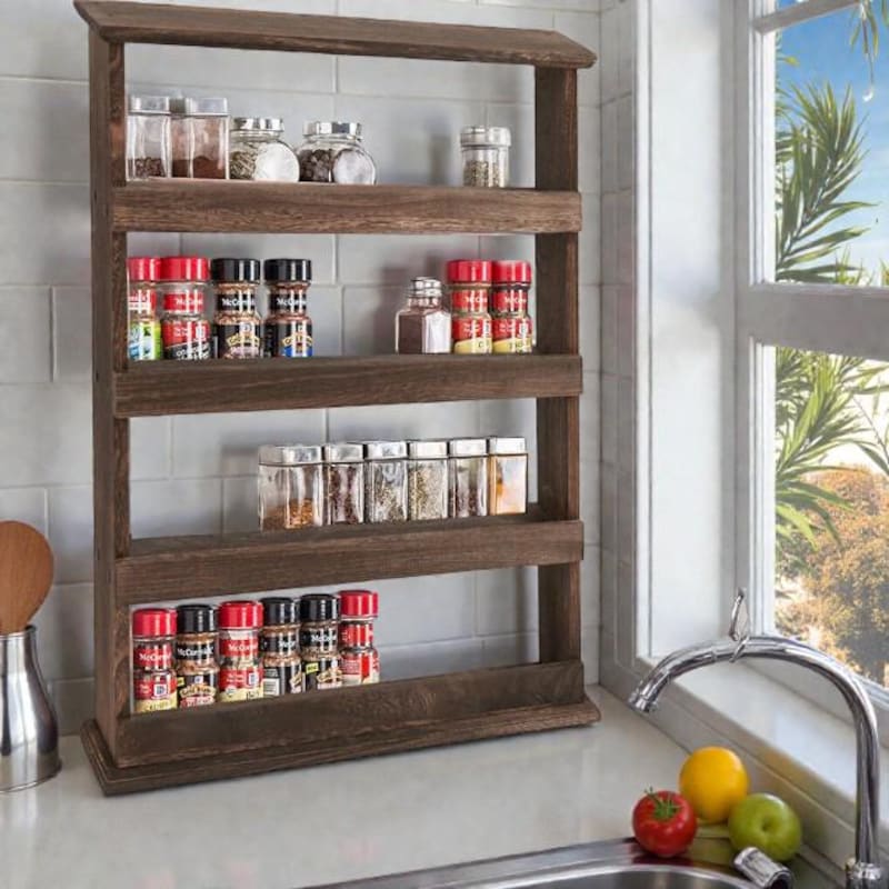 Spice Rack 60cm - Etsy UK