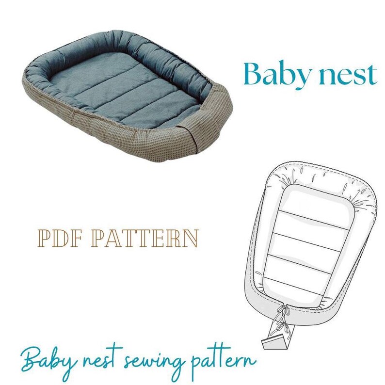 Baby Nest Sewing Pattern, Pdf Pattern, Printable Pattern, Sewing ...