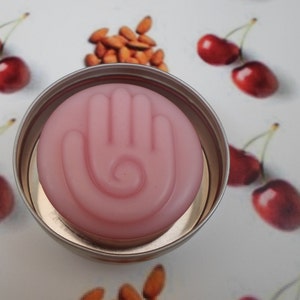 Cherry Almond Lotion Bar Homemade Lotion Bar ONE Solid | Etsy