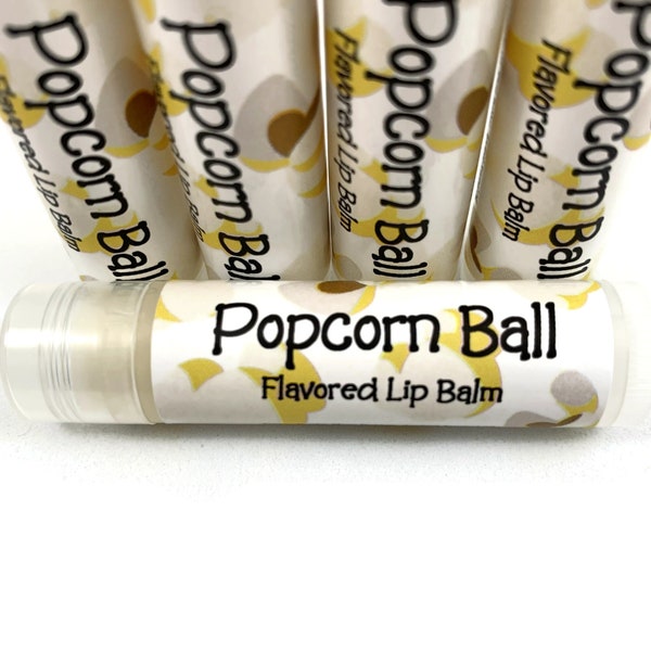 Popcorn Lip Balm - Etsy