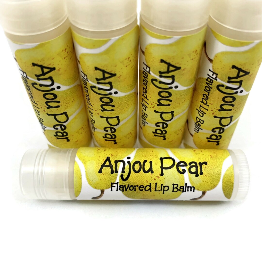 Anjou Pear Flavored Lip Balm Moisturizing Uncolored Gift for Her - Etsy