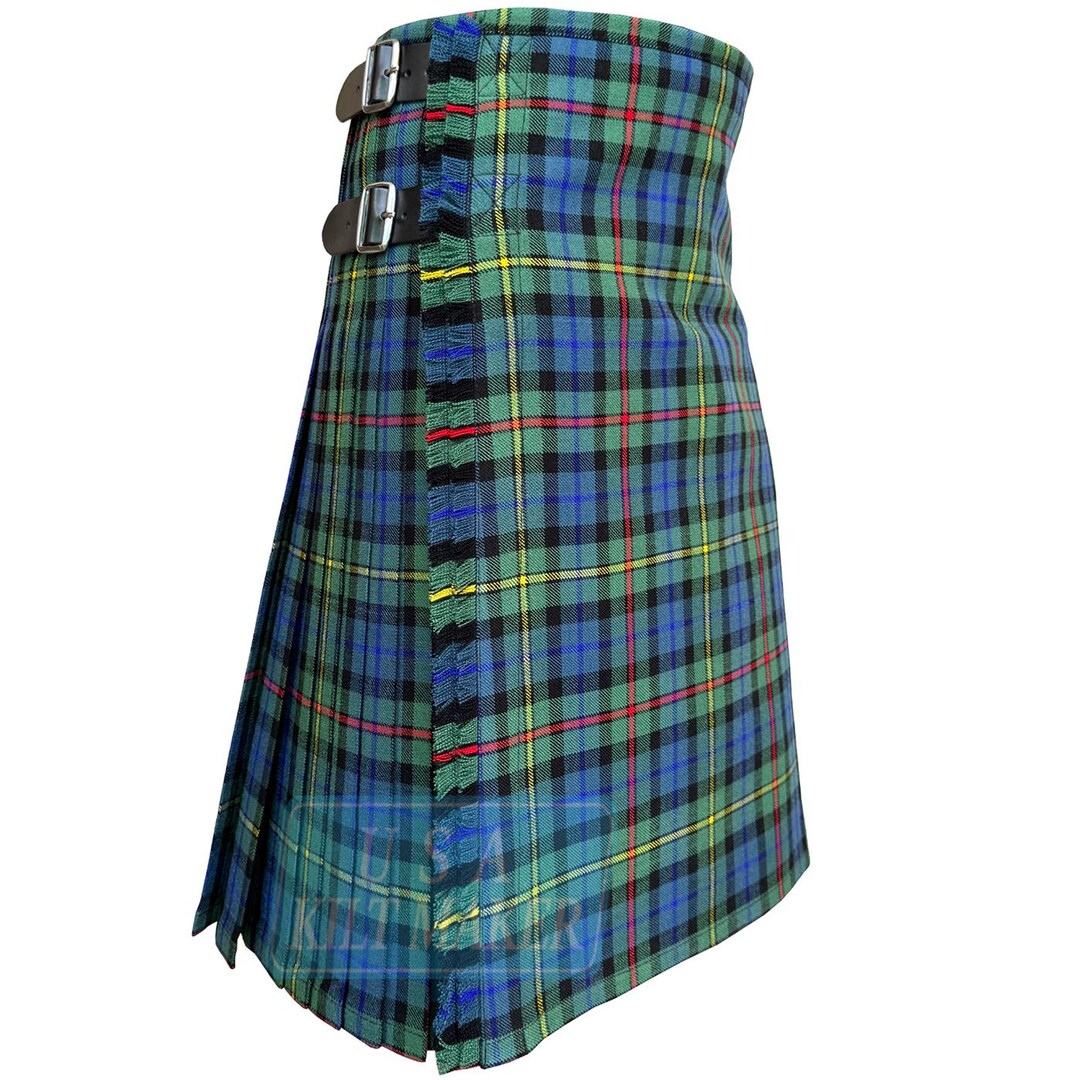 Handmade Scottish Clan Smith Ancient Tartan Kilt Traditional 8-yard 16 ...