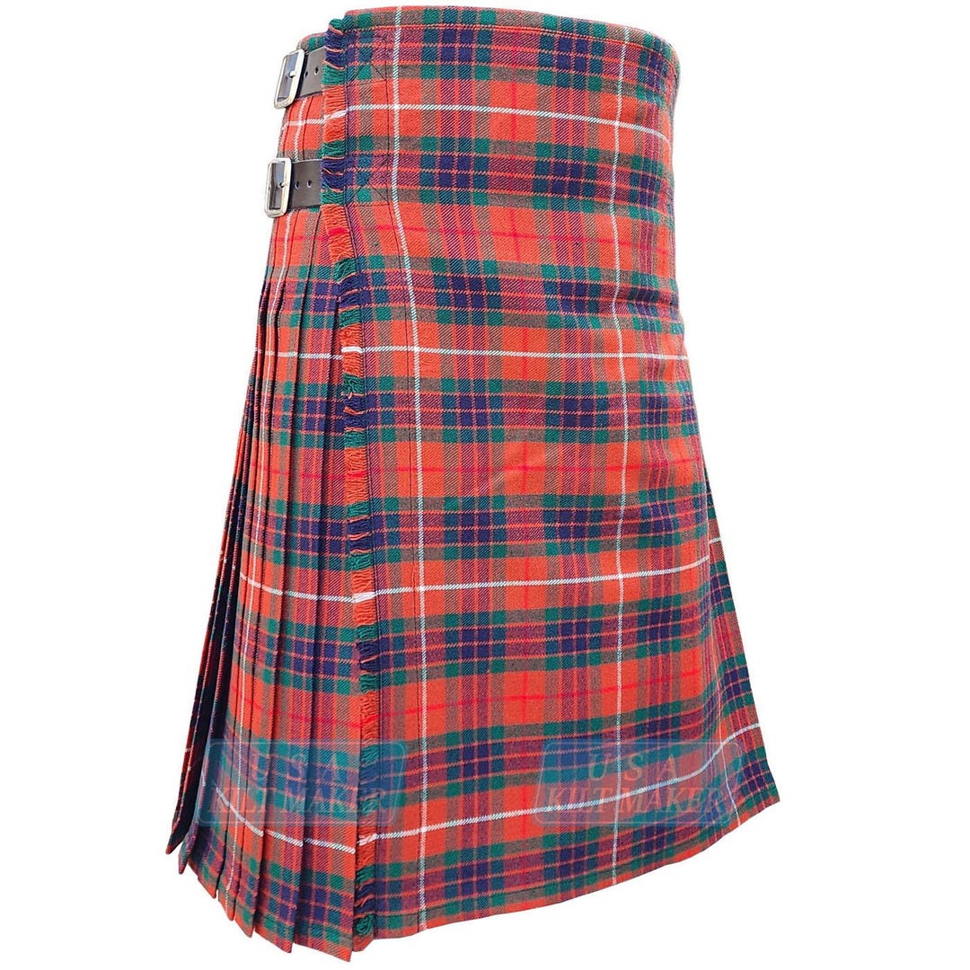 Handmade Scottish Clan Fraser Hunting Modern Tartan Kilt Traditional 8 ...