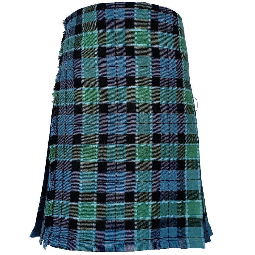 Handmade Scottish Clan Graham of Menteith Ancient Tartan Kilt for Men ...