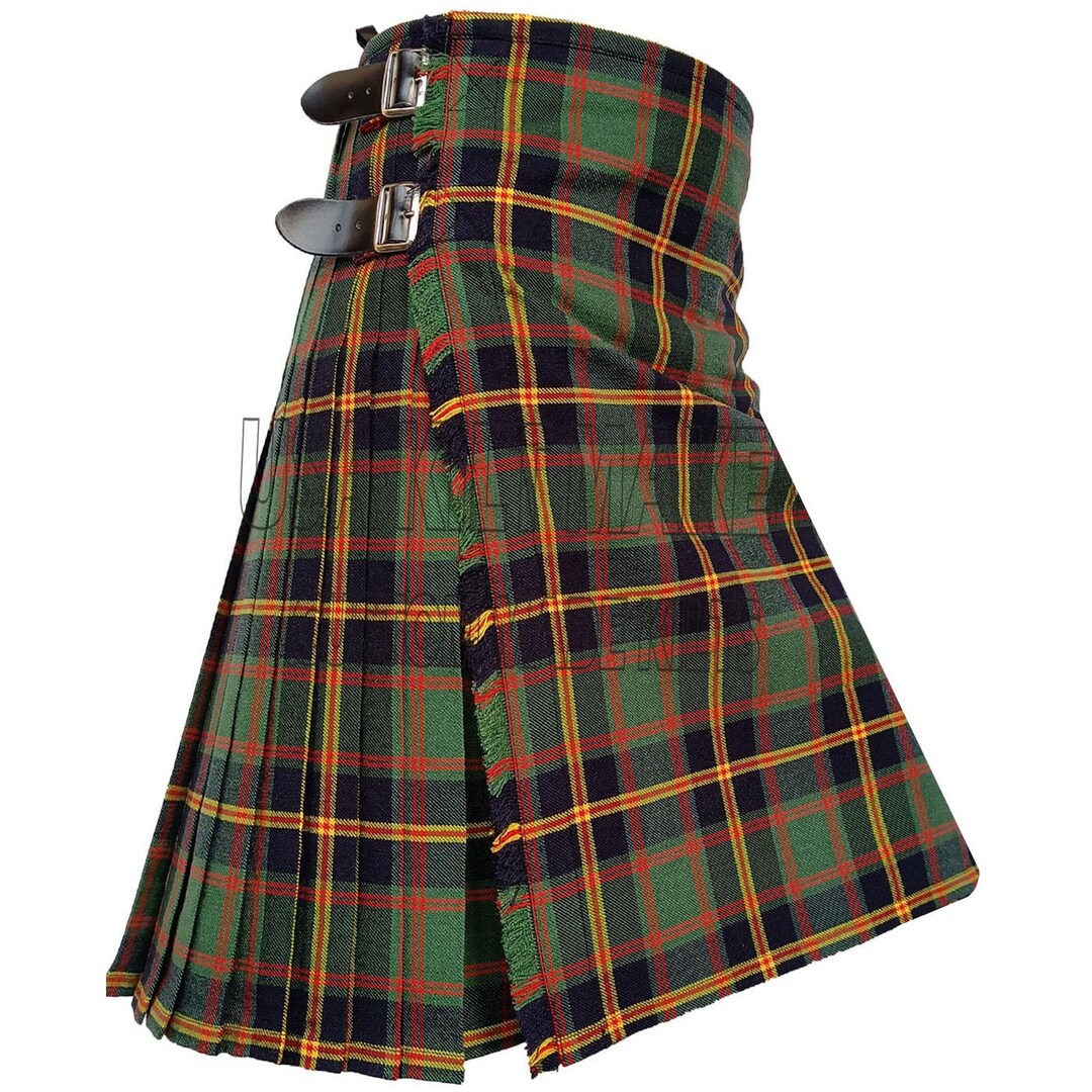 Handmade Scottish Clan US Marine Corps Tartan Kilt for Men Traditional ...