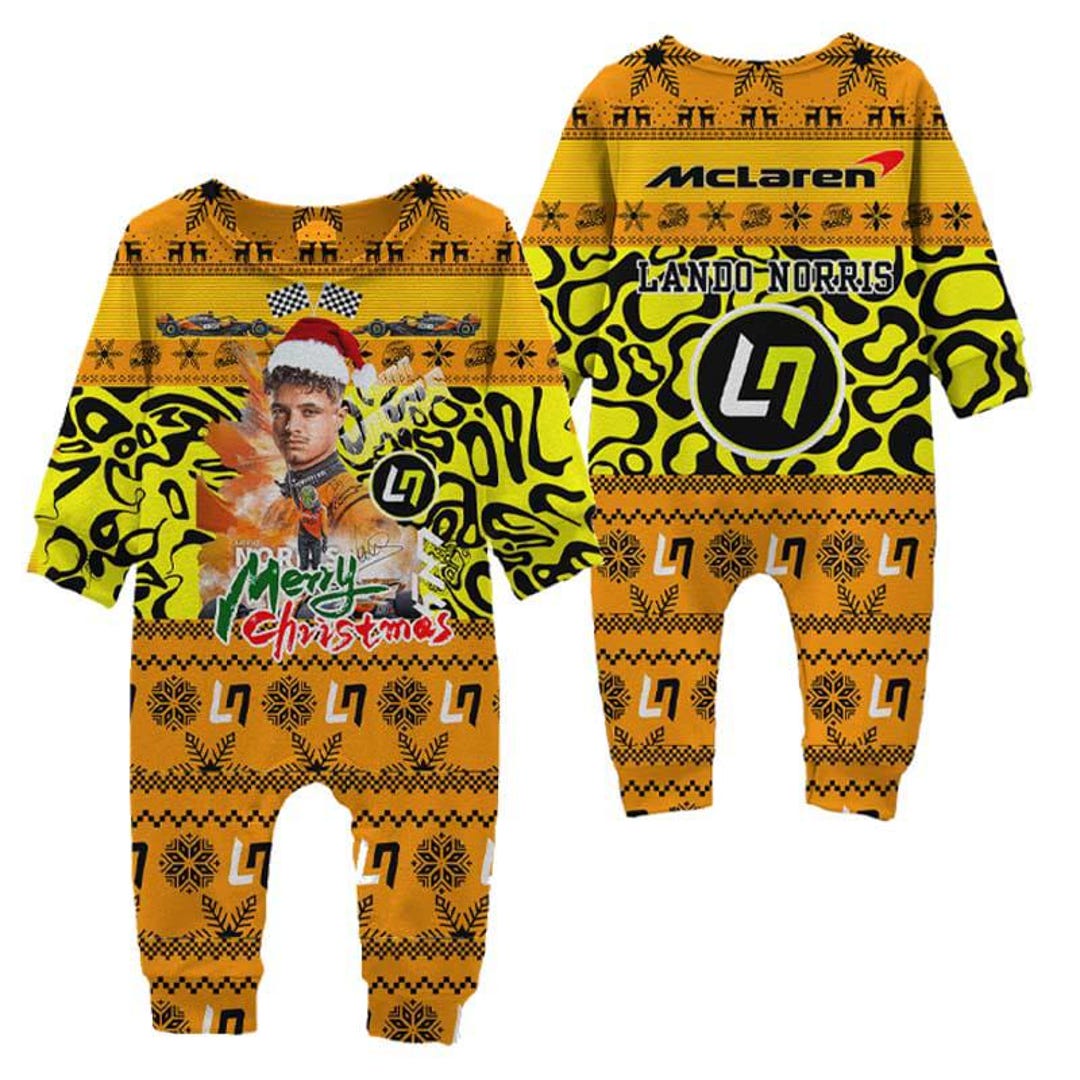 Lando Norris Baby Romper, Mclaren F1 Racing Fans - Etsy Australia