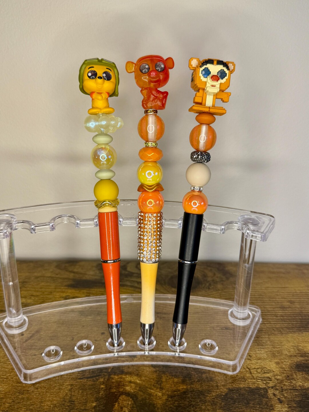 Disneys Winnie the Pooh Characters Beaded Pens - Etsy