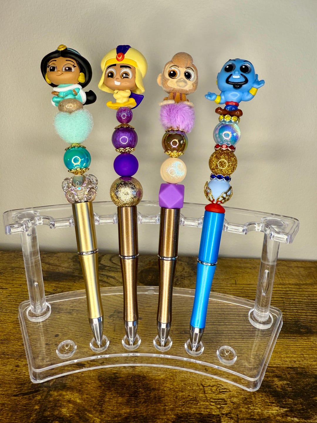 Disney's Aladdin Characters Beaded Pens - Etsy