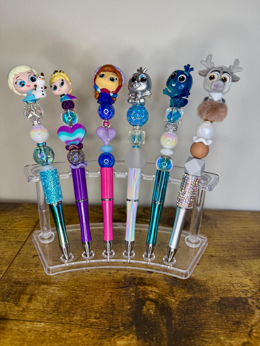 Disney’s Frozen Characters Beaded Pens - Etsy