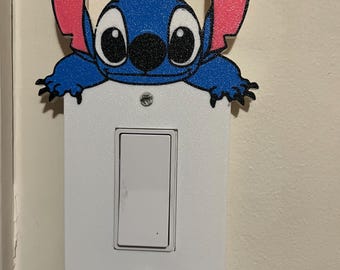 Lilo and Stitch Light Switch Cover, Lilo and Stitch Decoration, LS5 - Etsy