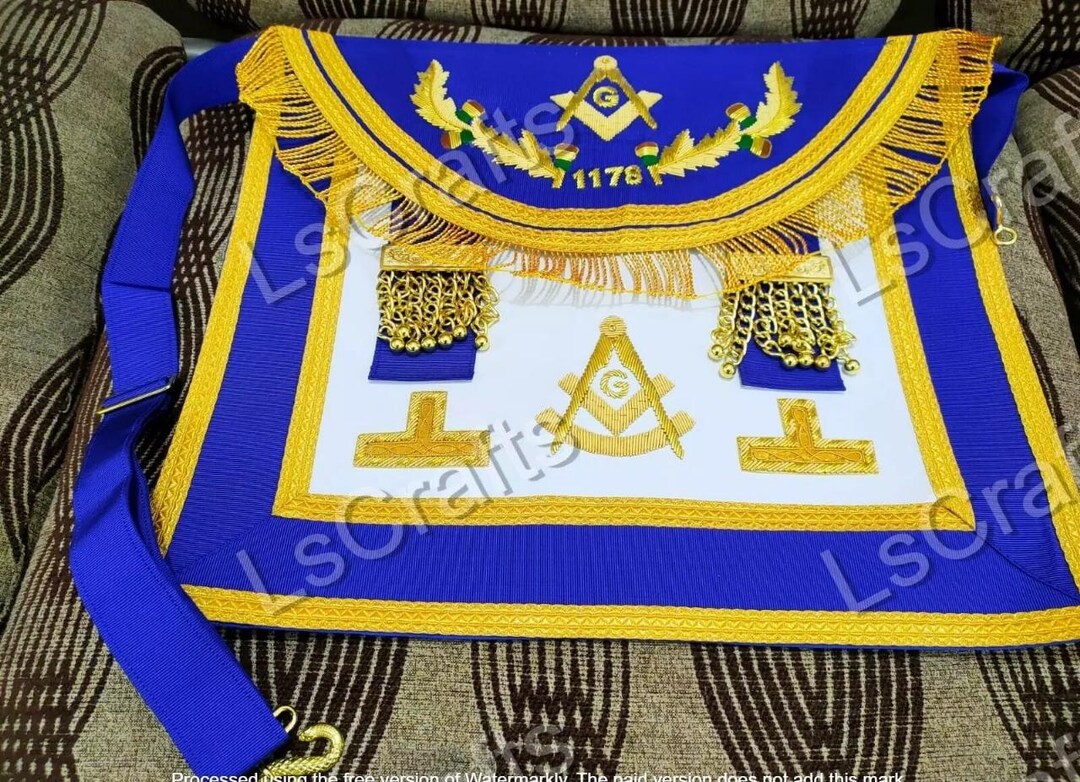 Masonic Regalia Scottish Rite Master Mason Apron - Etsy