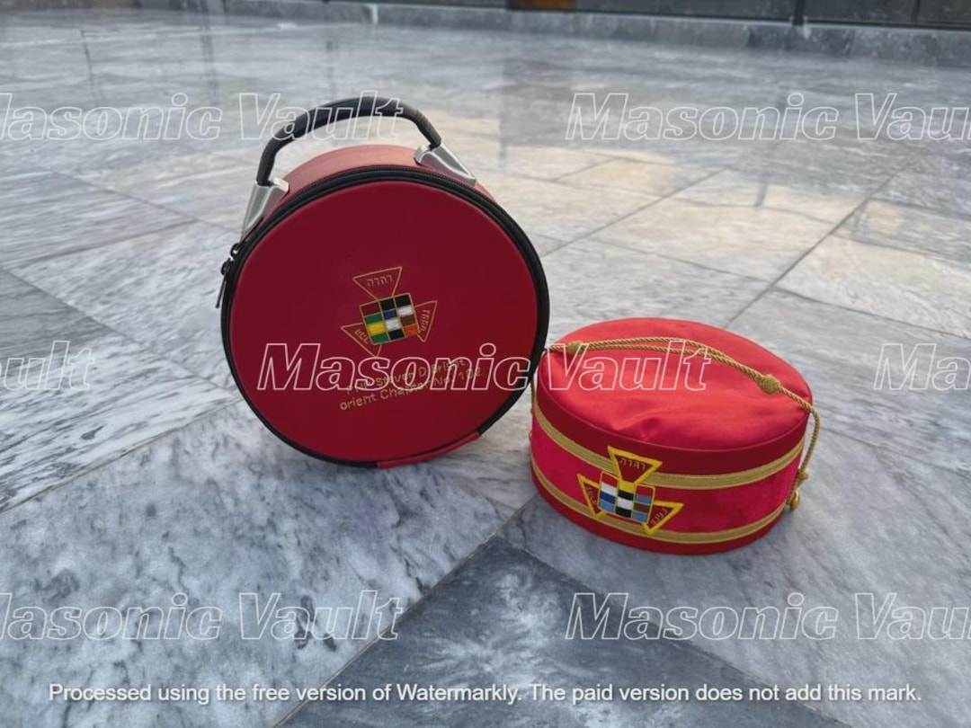 Masonic York Rite Royal Arch Past High Priest Crown With Case Custom ...