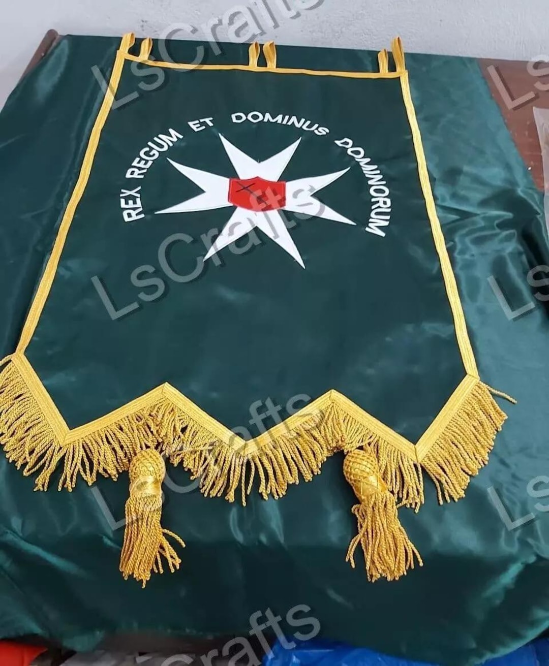 Masonic Banner of Malta Size 24" X 36" Inch - Etsy
