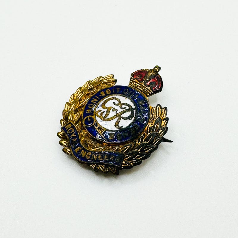 Royal Engineers Badge - Etsy