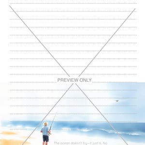 Beach Printable Journal | Coastal Notebook | 10-page Ocean-inspired ...