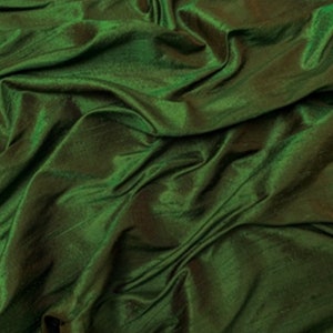 Pine Green Regency Style Victorian Ascot Tie Cravat - Dupioni SILK - Etsy