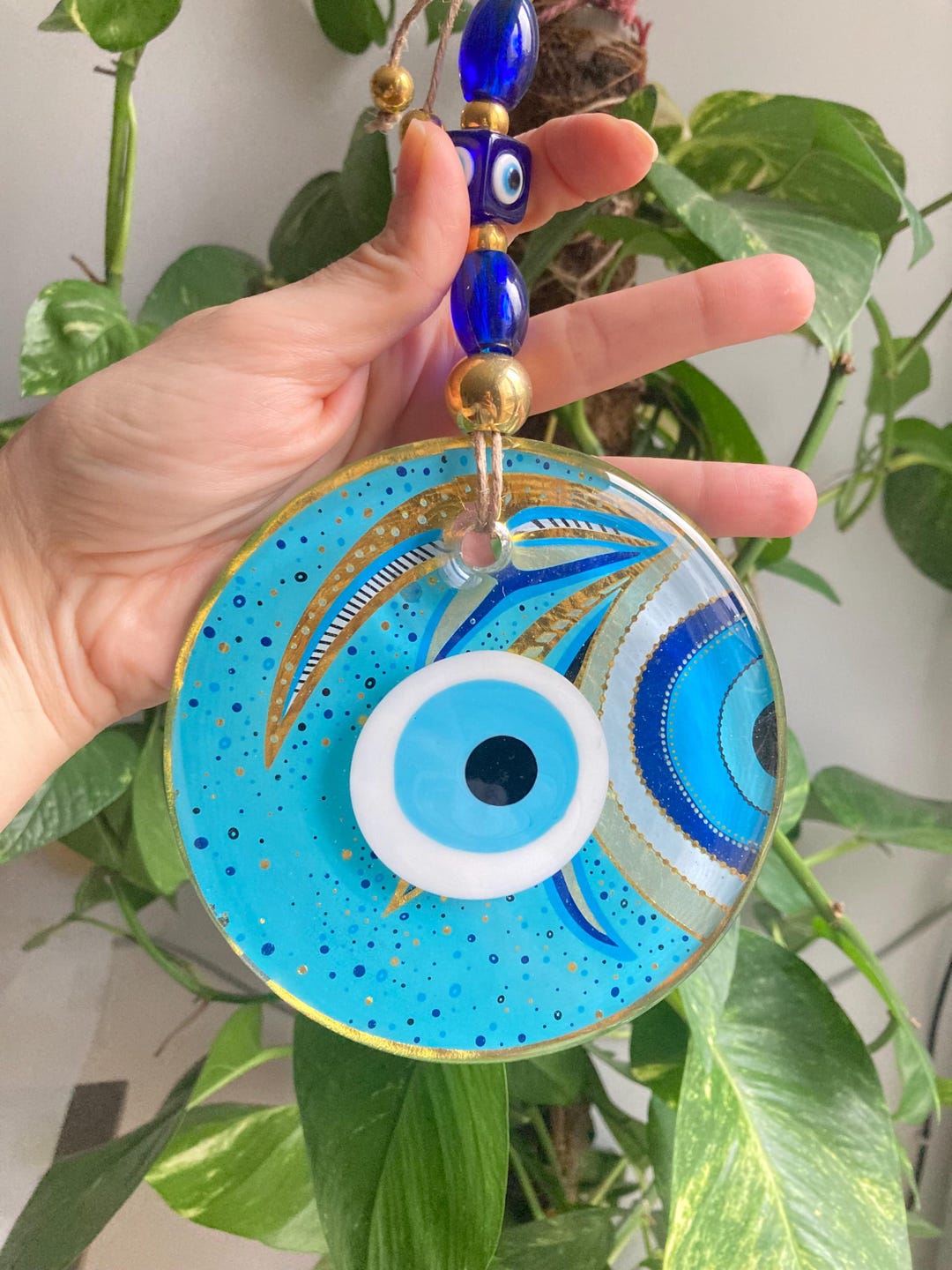 Evil Eye Wall Hanging, House Protection, Home Decor, New Home Gift Idea ...
