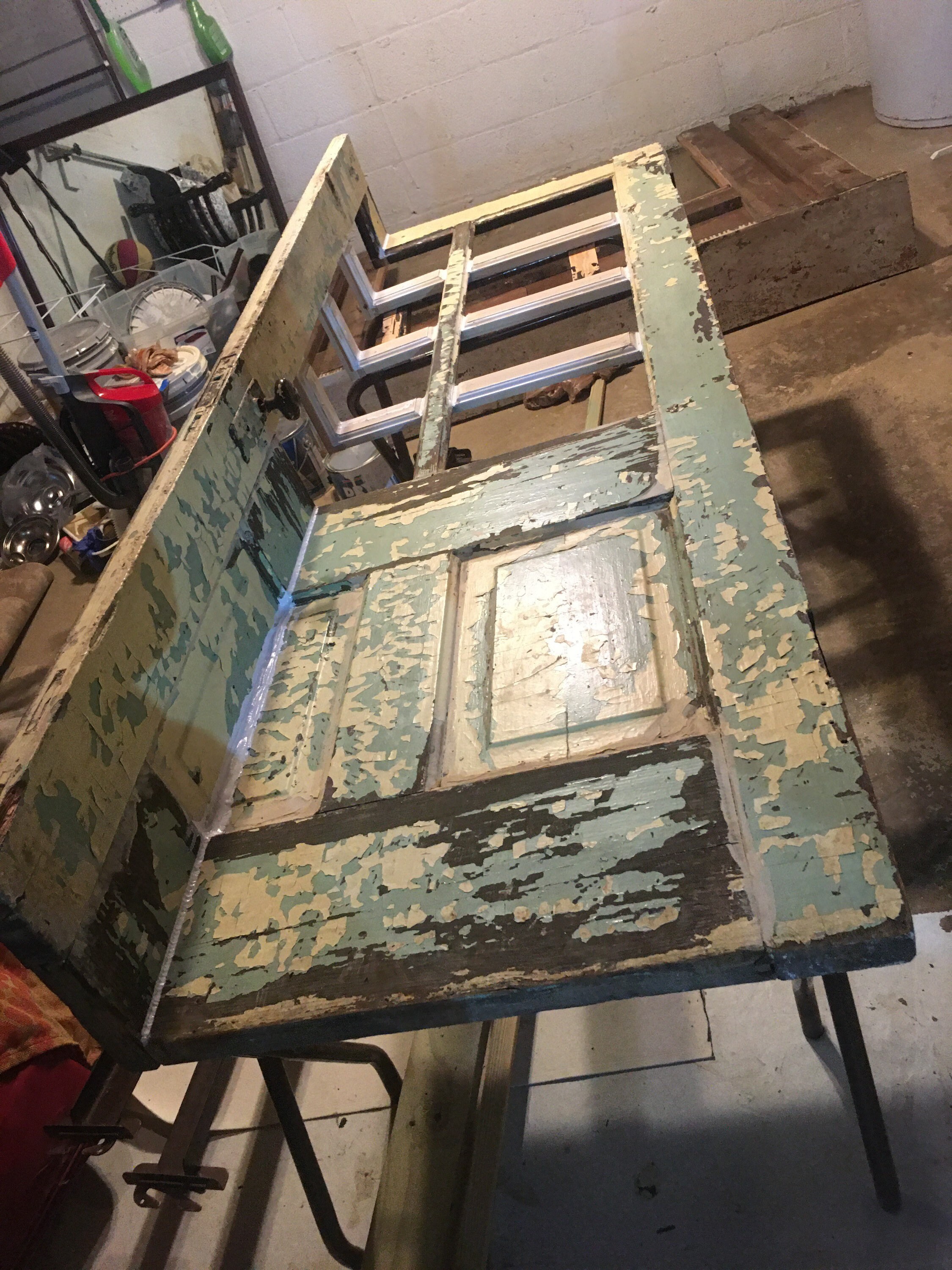 Repurposed Door, Photo Frame Door, Entry Way Furniture - Etsy