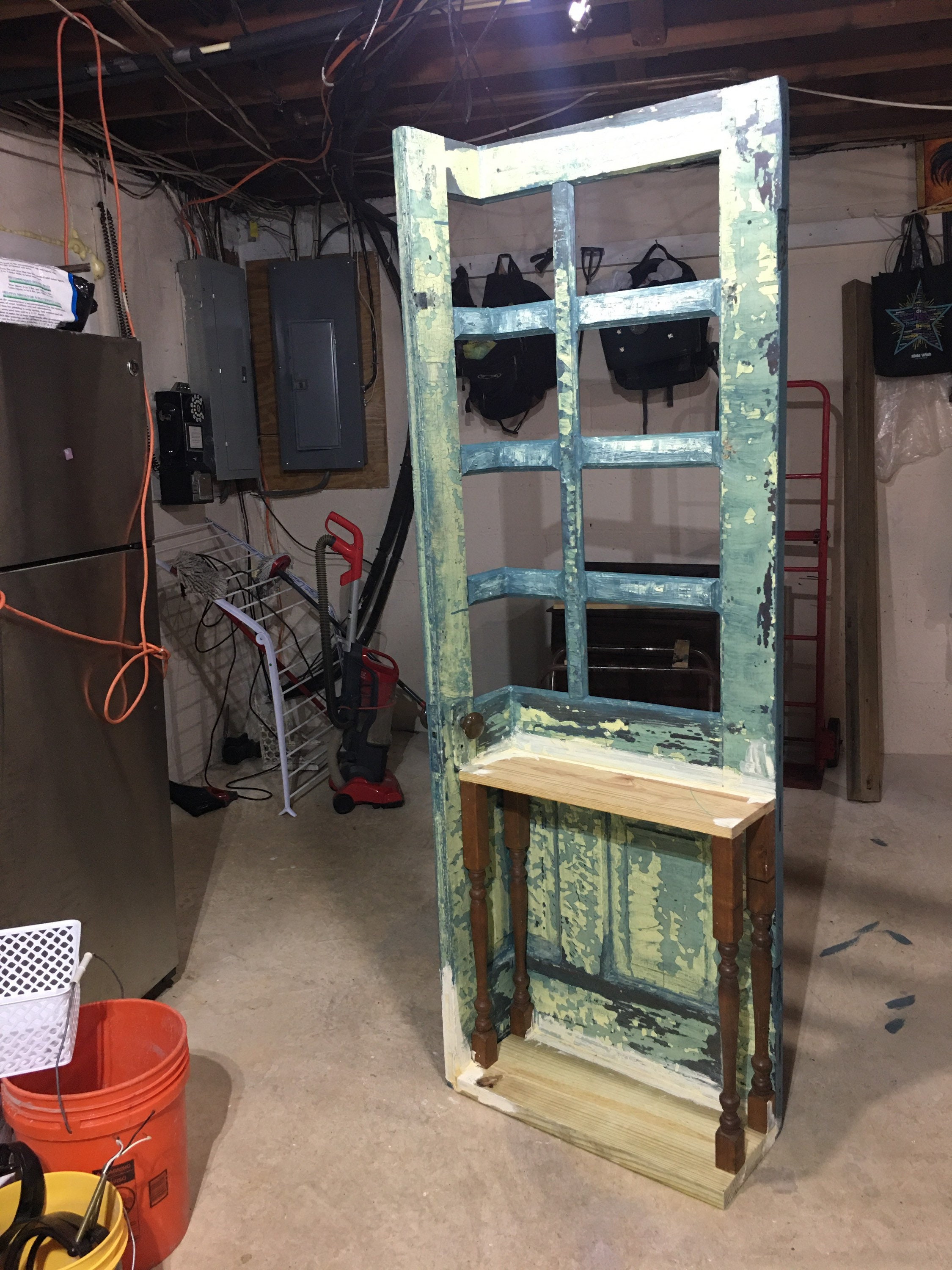 Repurposed Door, Photo Frame Door, Entry Way Furniture - Etsy