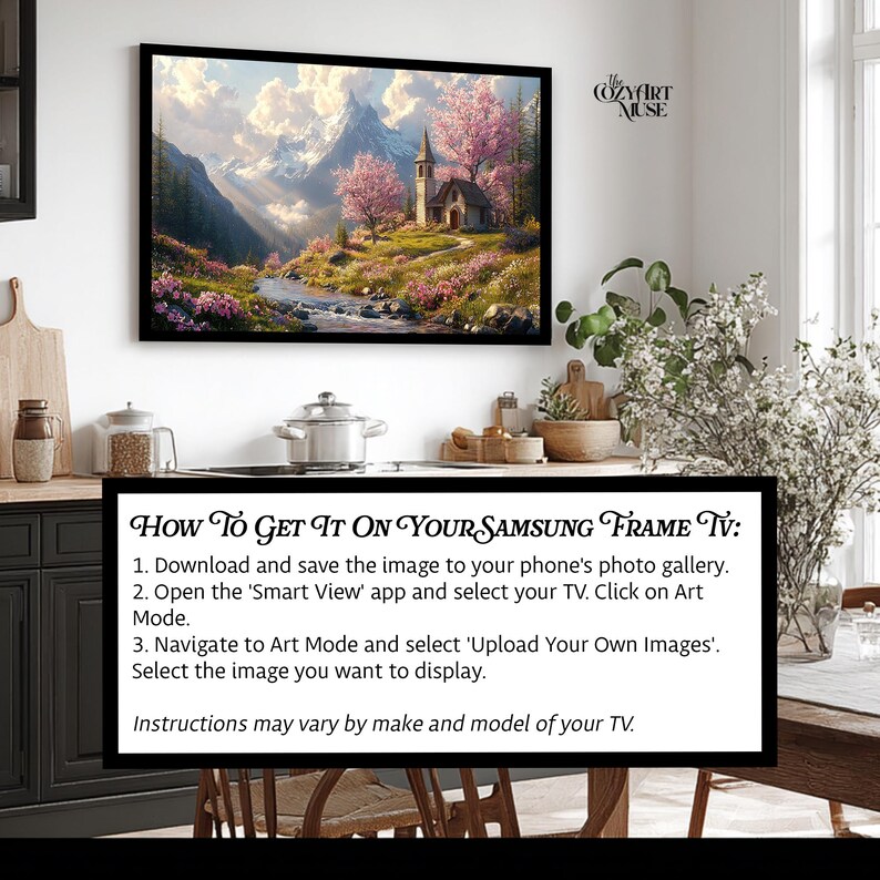 Spring Chapel: 4K Frame TV Art (digital Download) - Etsy