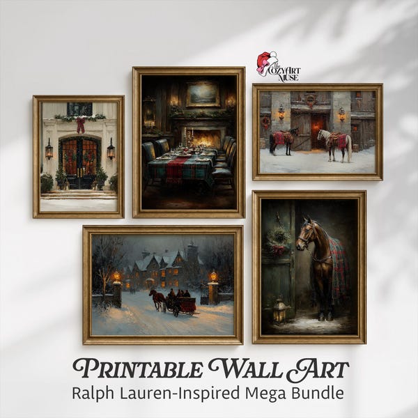 Old Money Christmas Decor - Etsy