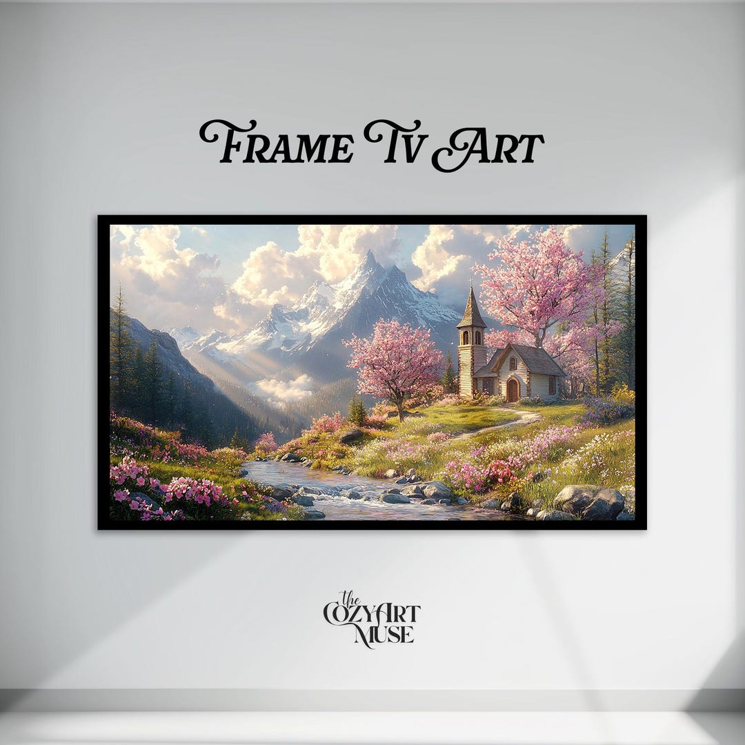 Spring Chapel: 4K Frame TV Art (digital Download) - Etsy