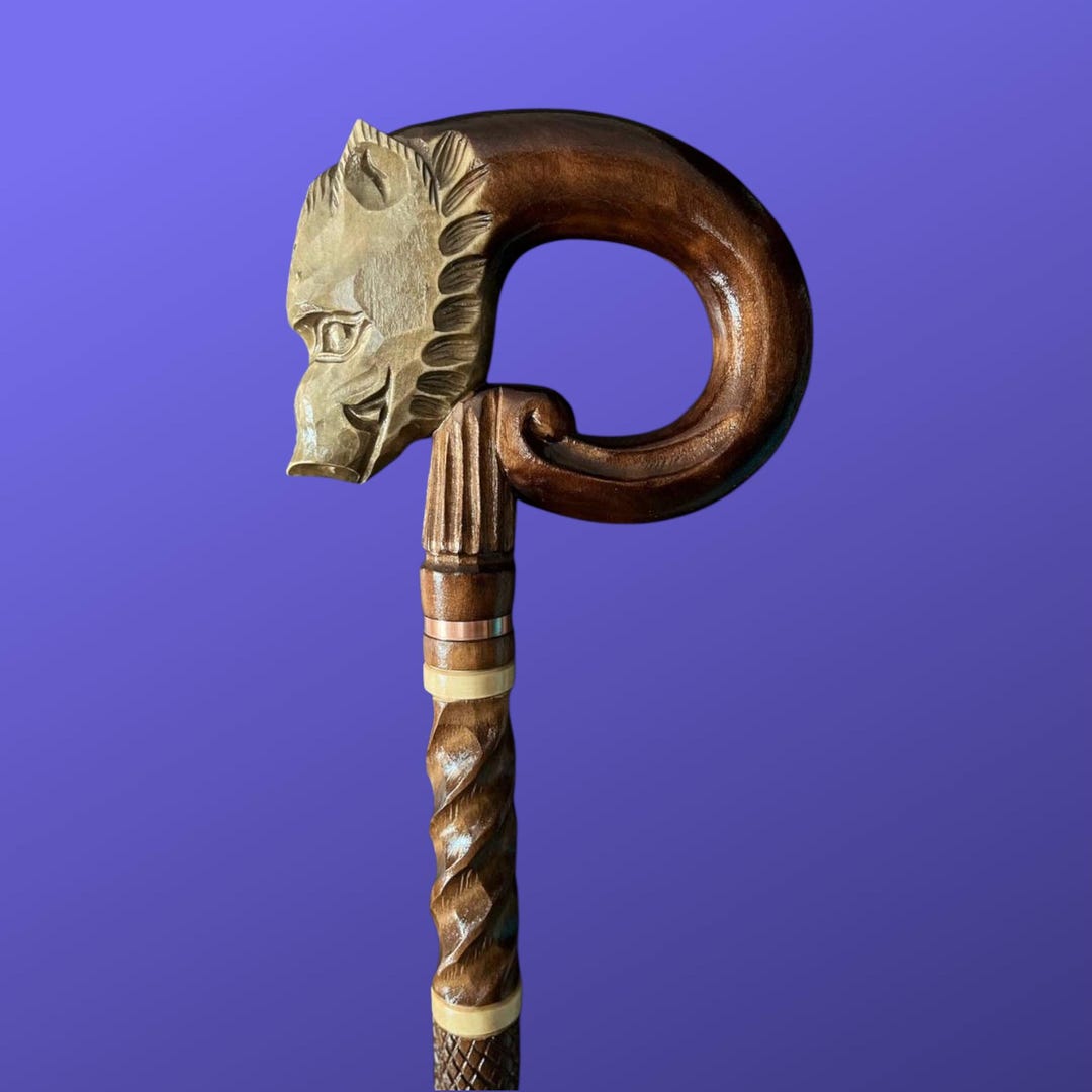 Wild Boar Original Walking Cane Fashion Walking Stick Boar Fashonable ...