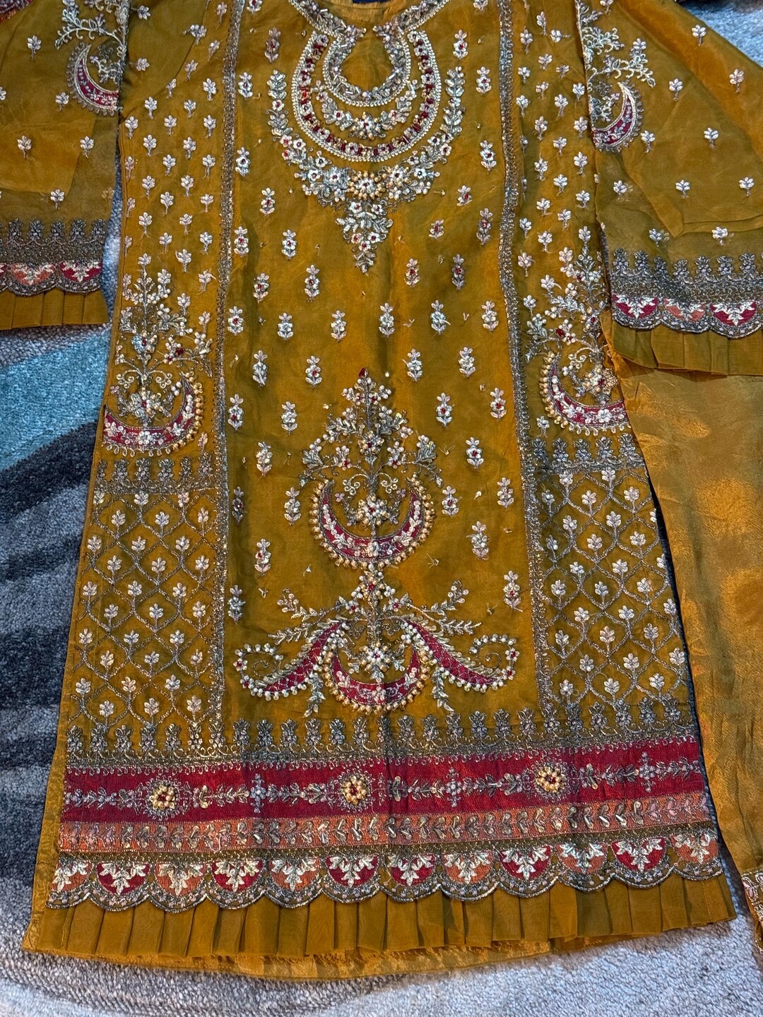 3pcs Pakistani Traditional Dress - Etsy