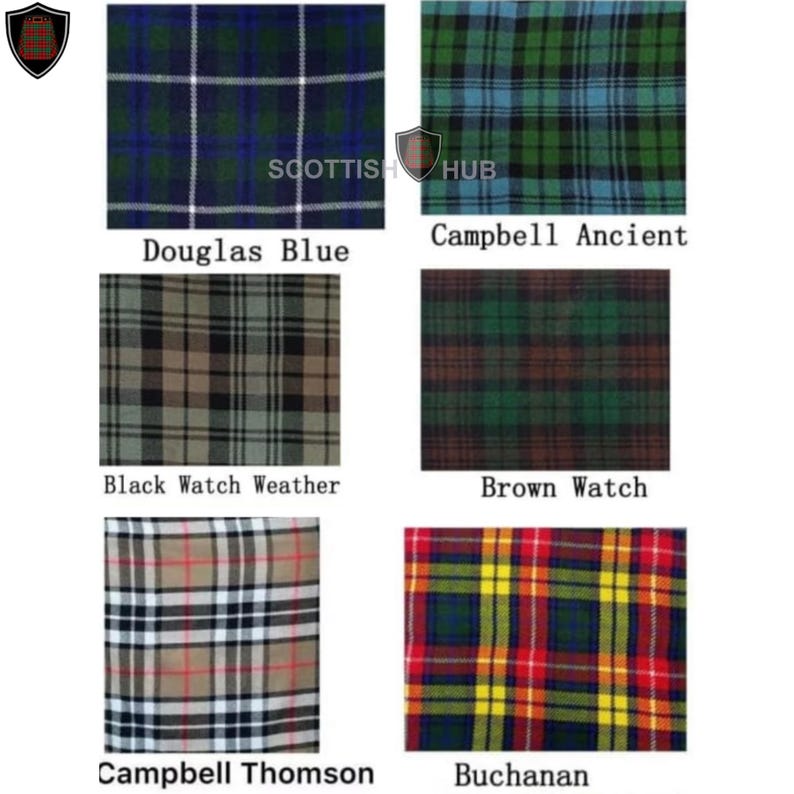 Scottish Tartan Maxi Skirt for Women - Floor Length Tartan Hostess ...