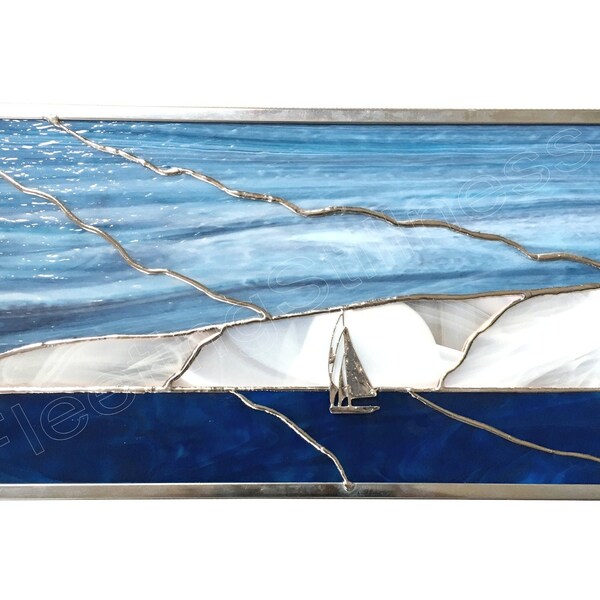 Stained Glass Sailboat - Etsy