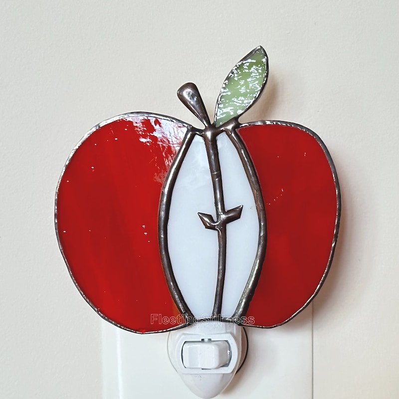 Apple Night Light - Etsy