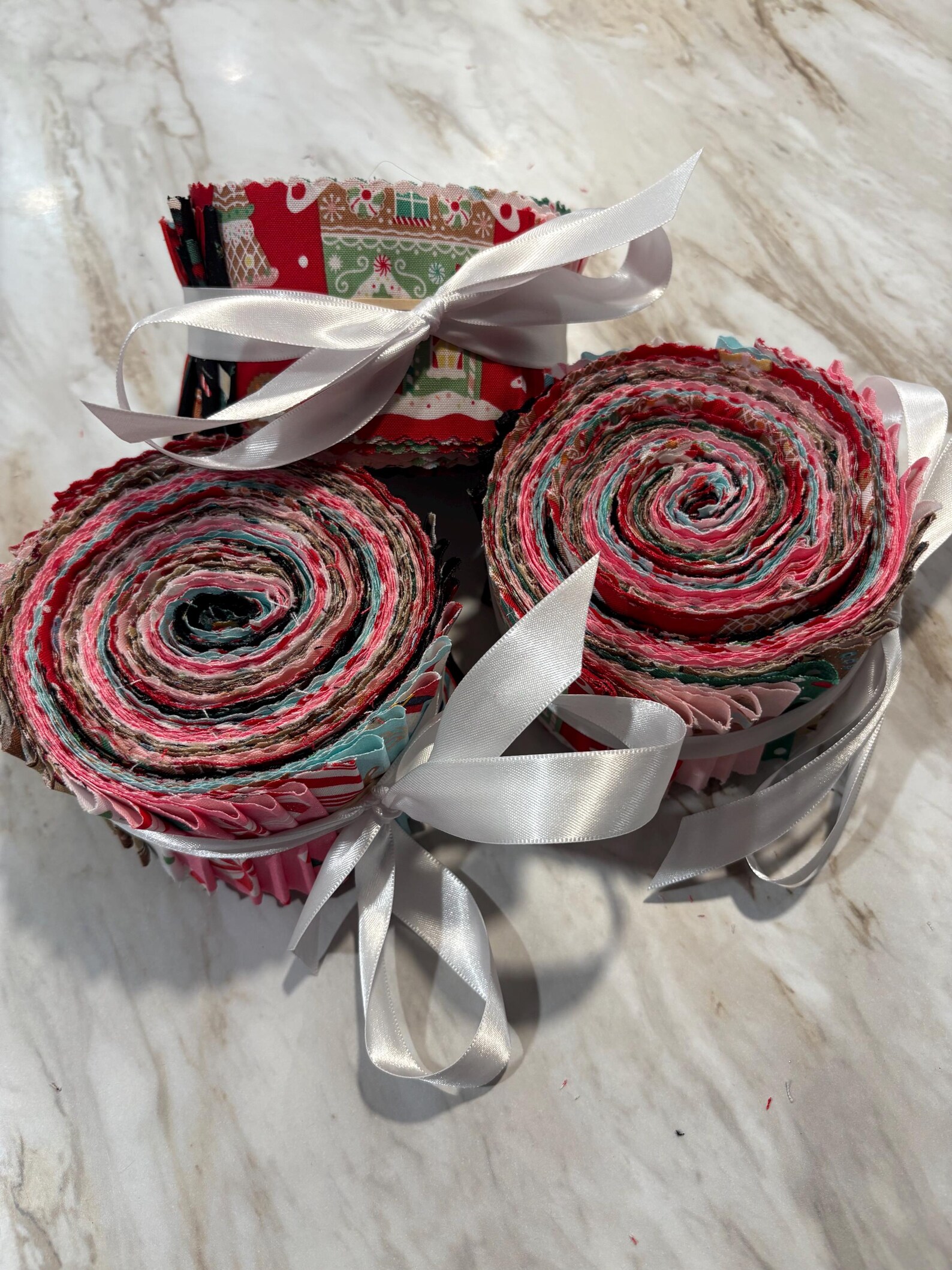 Gingerbread Lane Jelly Rolls and Fabric Precuts - Etsy