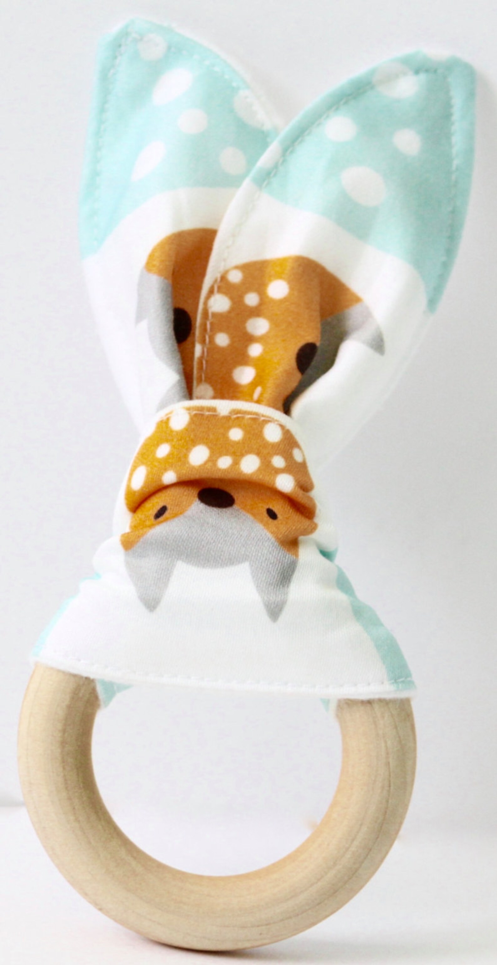 Teething Ring Wooden Teething Ring Baby shower gift Baby | Etsy