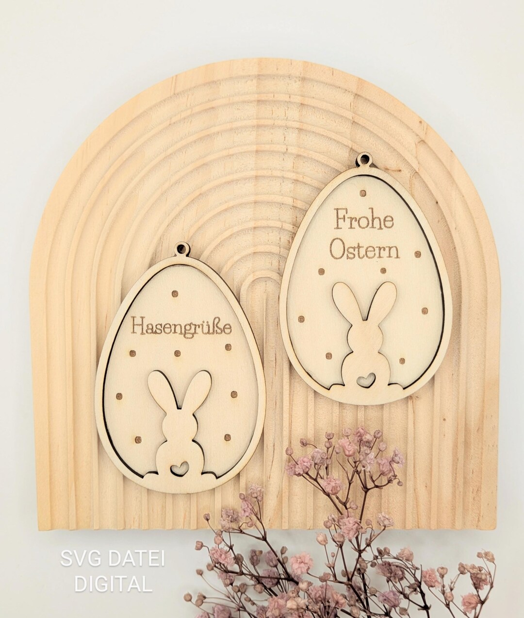 SVG Easter L Easter Pendant L Easter Eggs L Gift Tags L Spring L Laser ...
