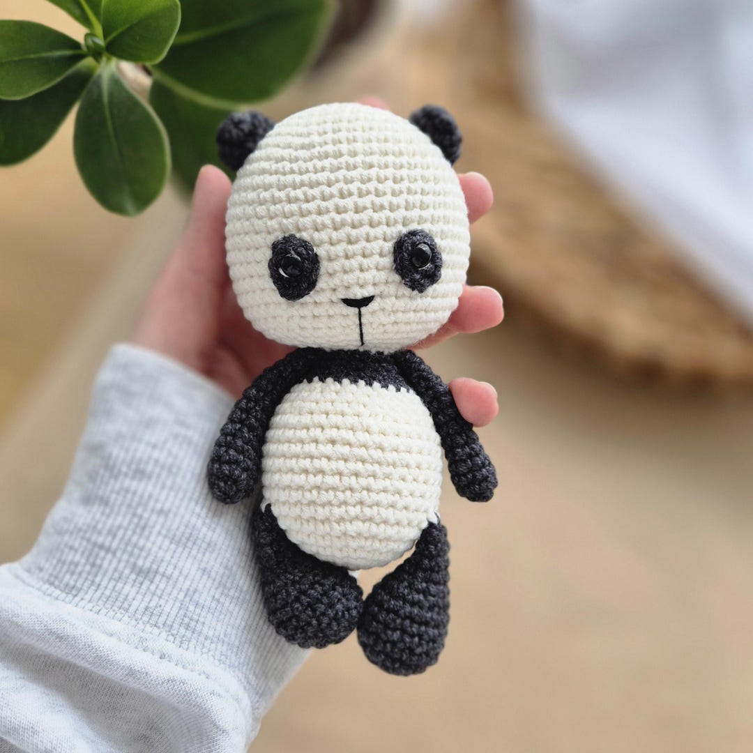 PDF Pattern Crochet Pattern Baby Panda Crocheted Amigurumi - Etsy
