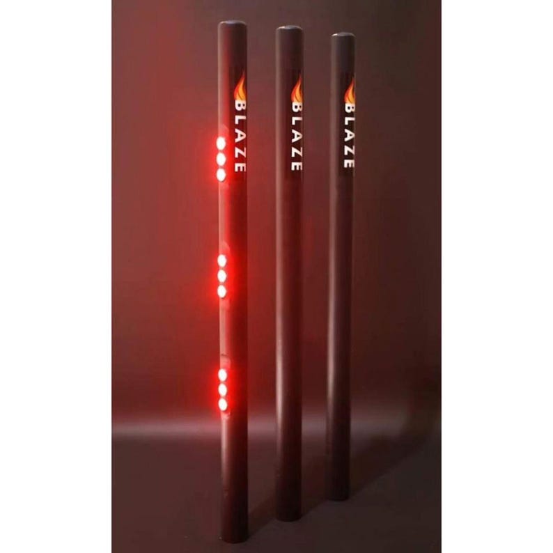 Flash Stumps Cricket Stumps Set With Led Flashing Wicket Stumps - Top ...